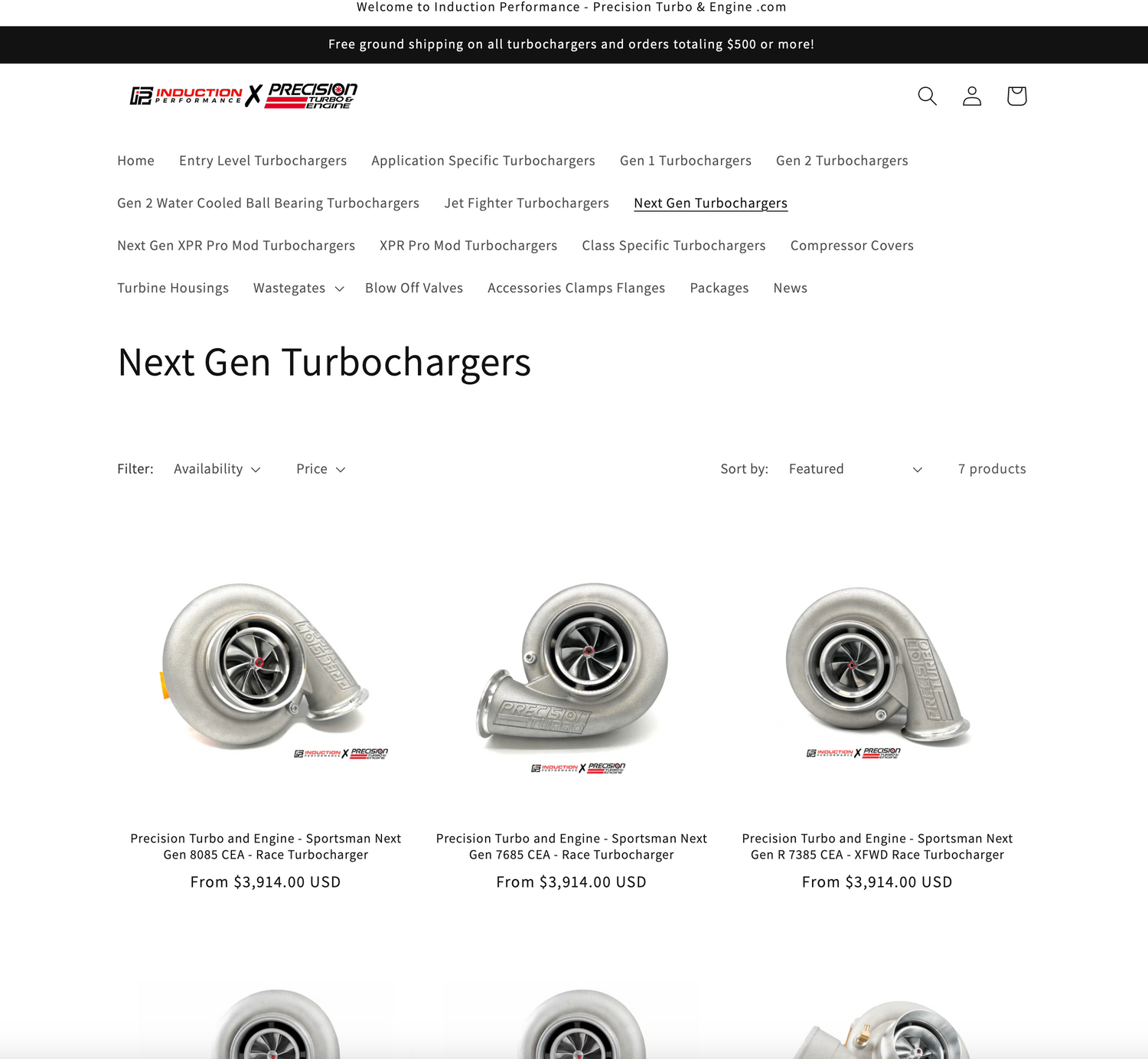 The Precision Turbo & Engine Next Gen Turbocharger line up is live ...